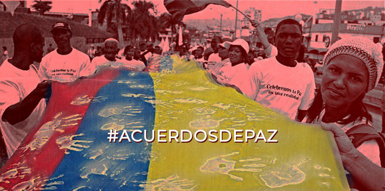 EL PROCESO DE PAZ COLOMBIANO ESTÁ COMPROMETIDO - EN ACCIÓN)))