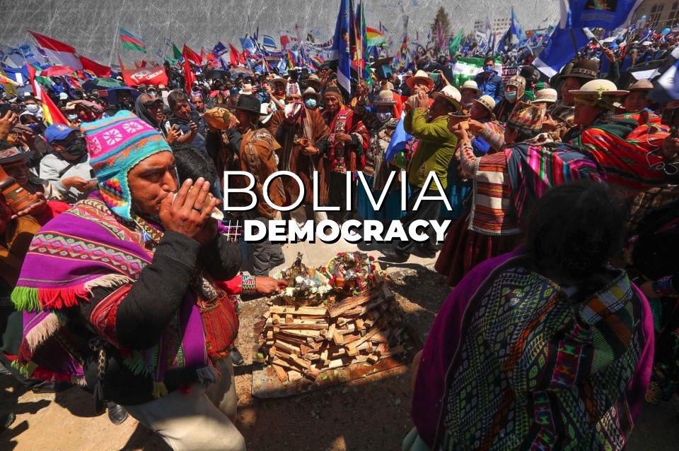 MAS WINS AGAIN IN BOLIVIA - IN ACTION)))